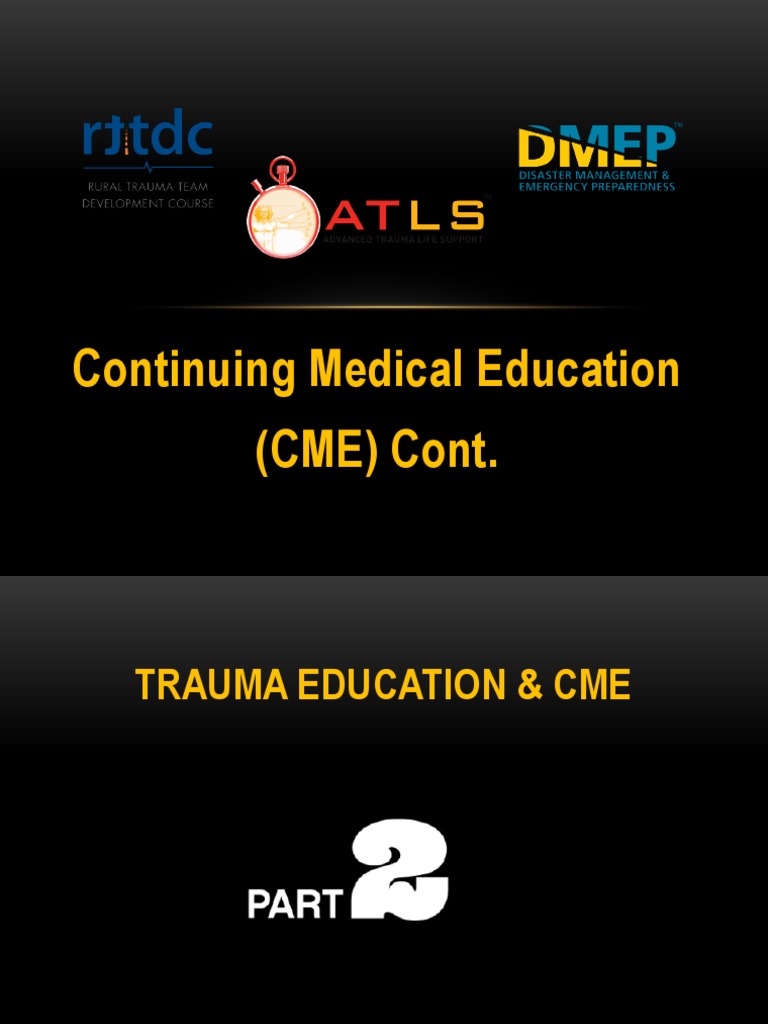 Atls Cme | PDF | Course Evaluation | Evaluation