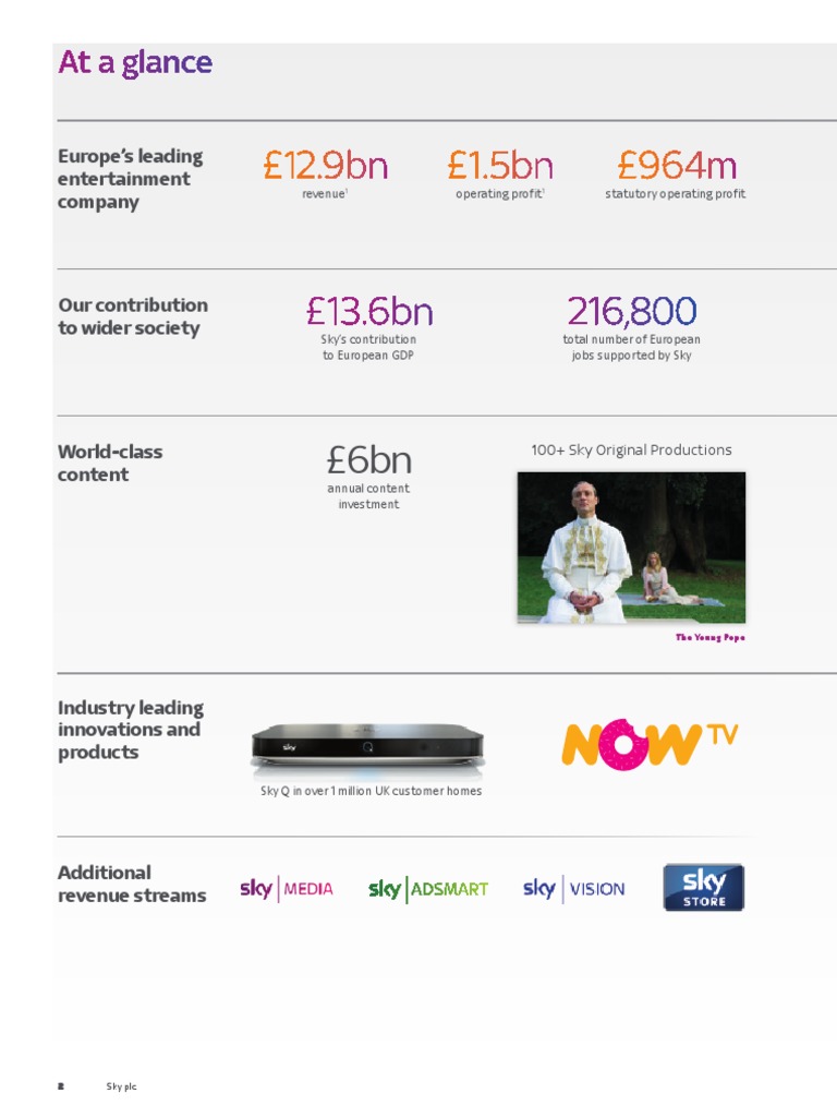 Sky at A Glance | PDF | Economies | Government Finances