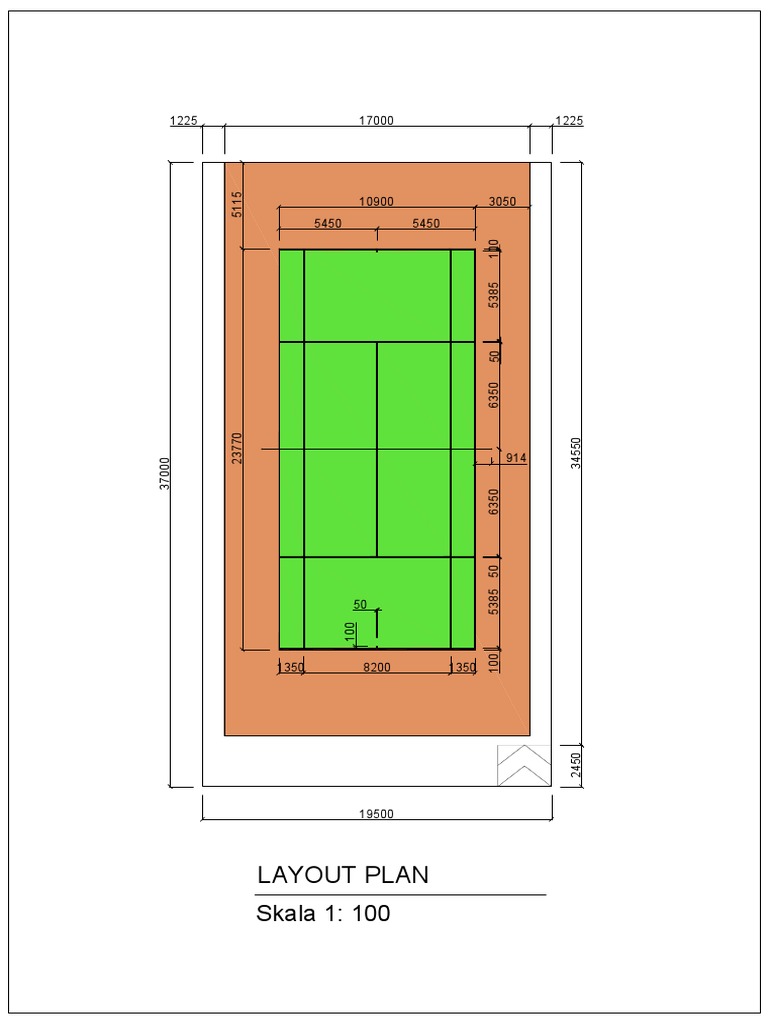 Layout Plan: Skala 1: 100 | PDF