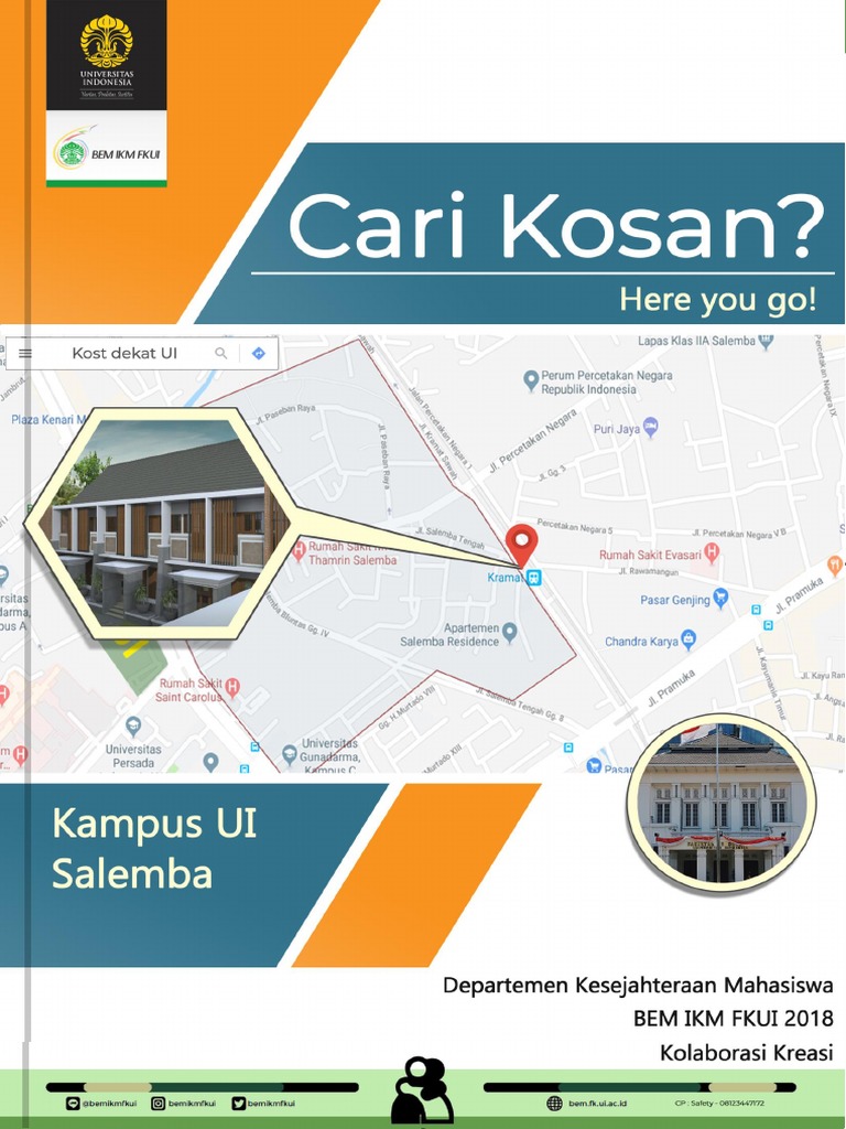 Booklet Kost Ui Salemba 2018 | PDF