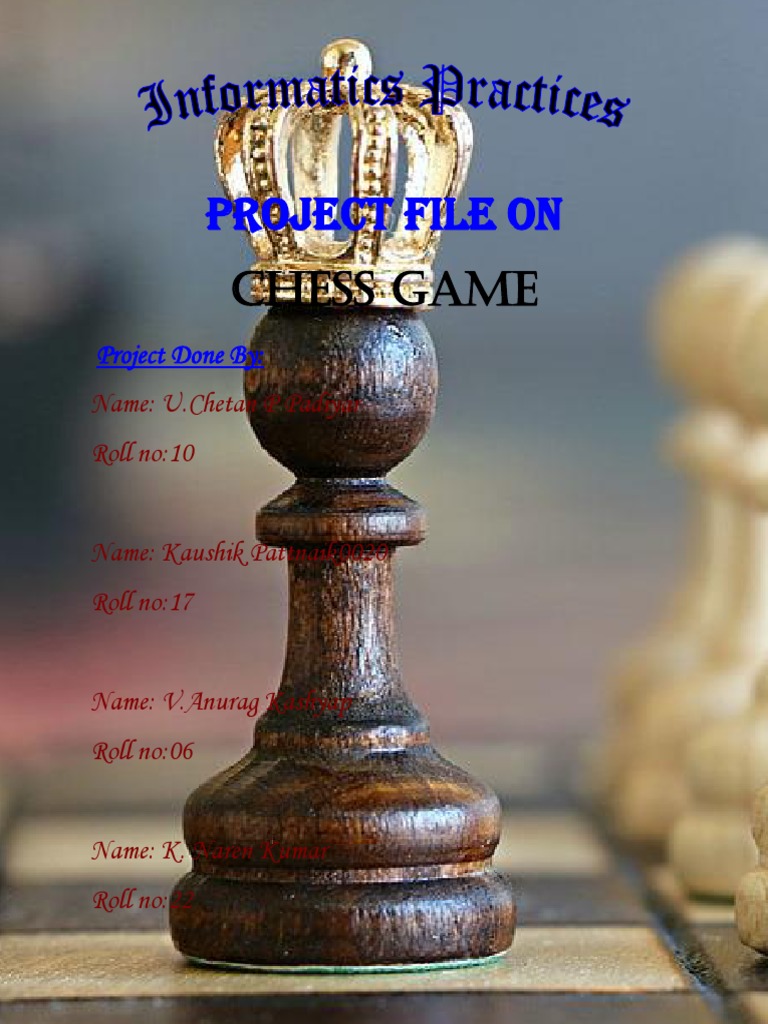 Chess Game Report (2018-19) | PDF | Microsoft Windows | System