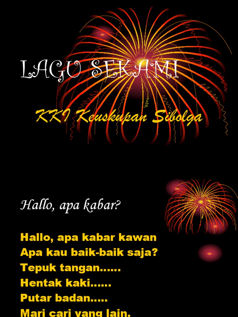 Lagu Sekami | PDF | Agama & Spiritualitas