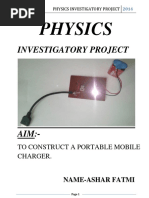 Laser Light Security System - Physics Investigatory Project - Class 12 ...