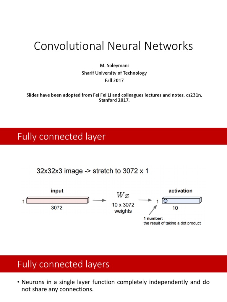 Convolutional Neural Networks | PDF | Systems Theory | Computational ...