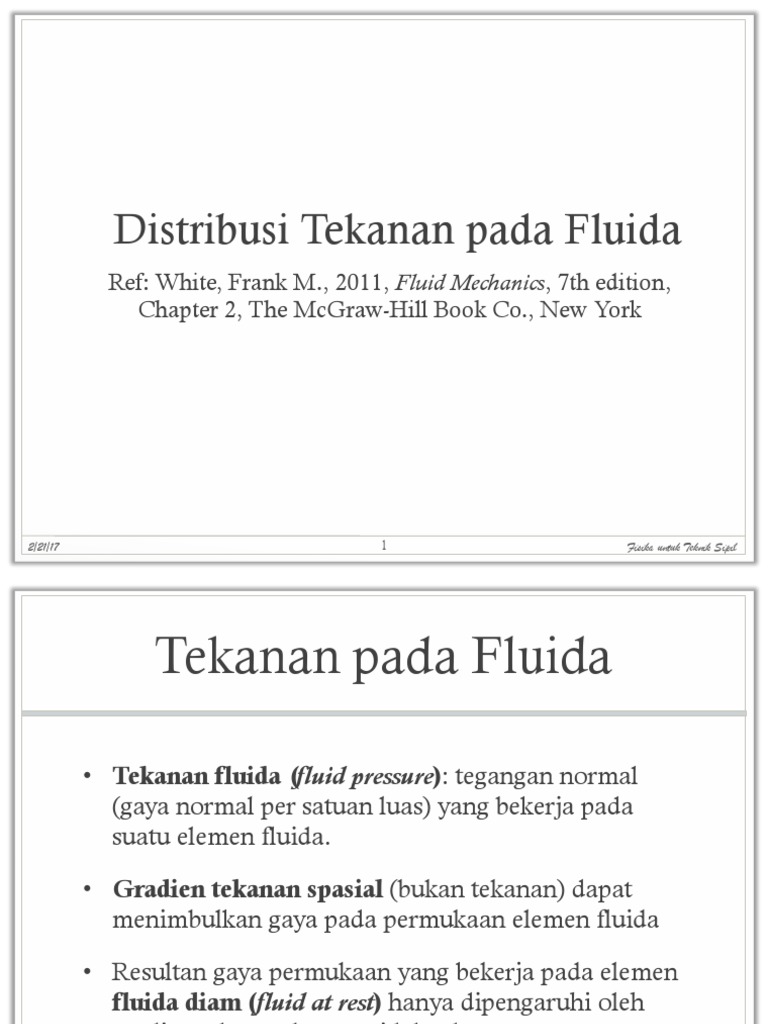 FuTS3 Fluida Dalam Gerak Benda Tegar | PDF
