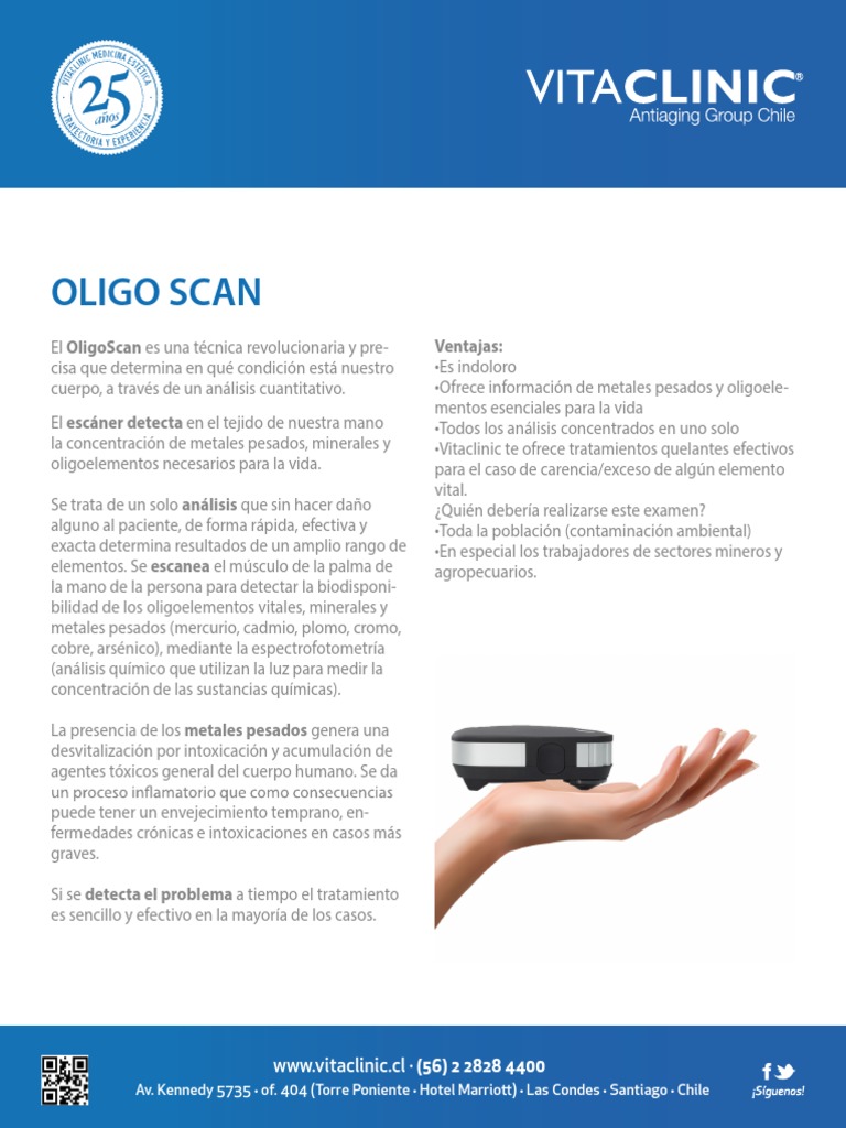 Ficha Oligoscan | PDF