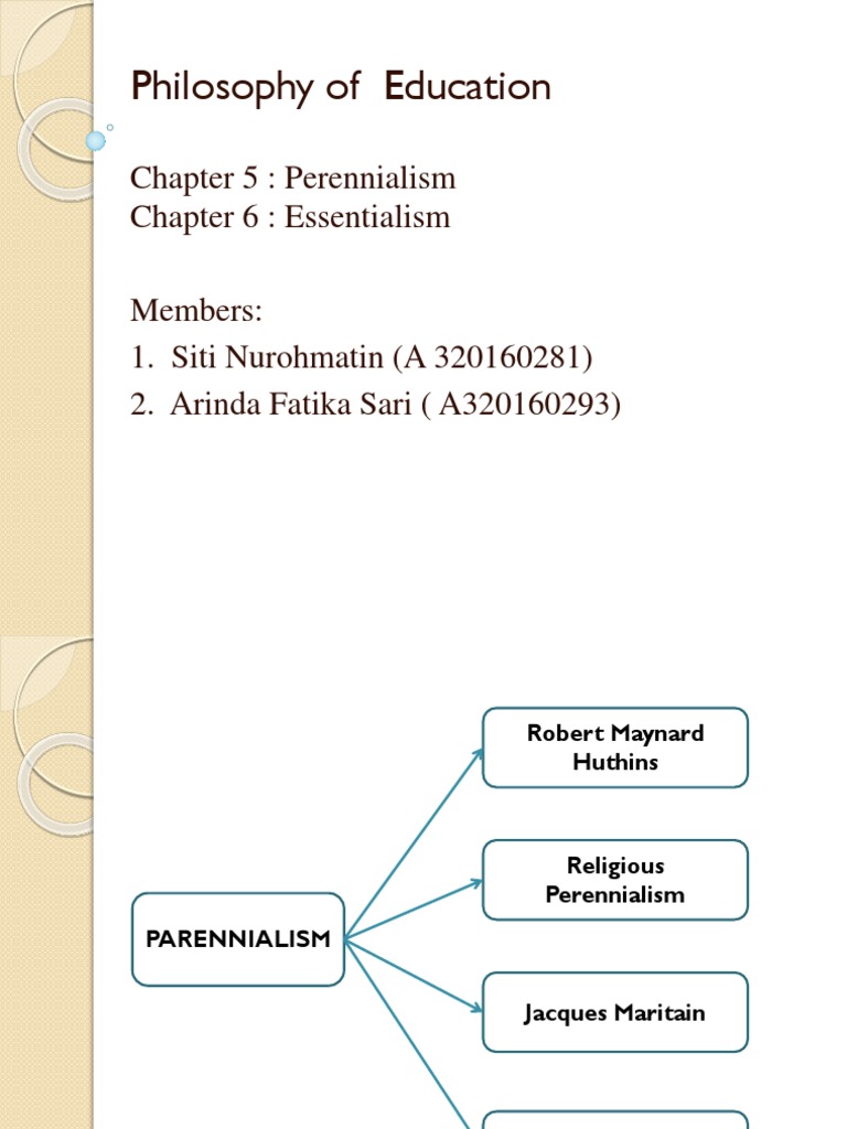 Philosophy of Education | PDF | Philosophy Of Education | Curriculum