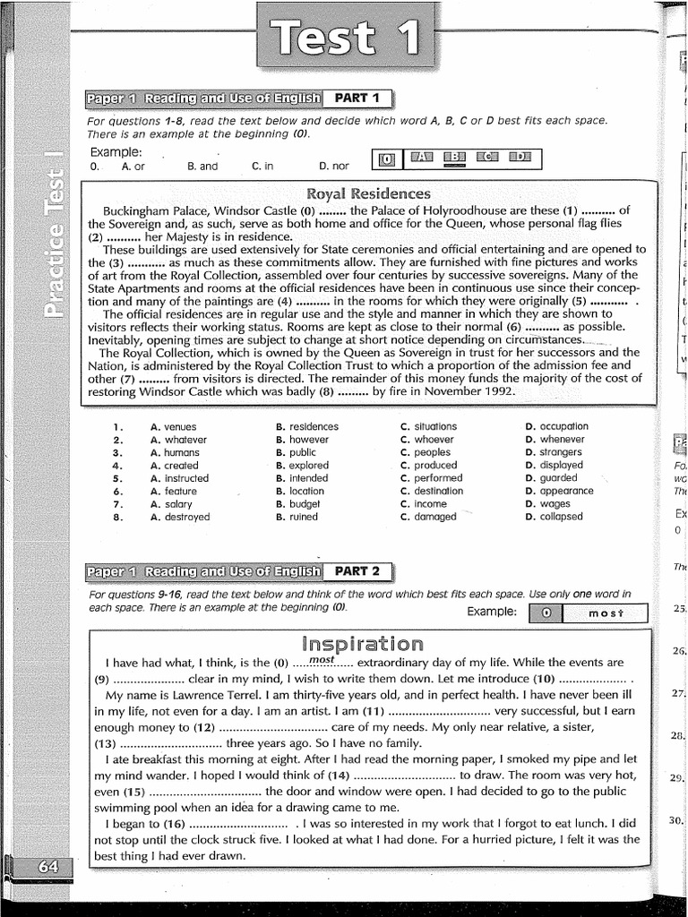 Successful FCE Practice Tests | PDF