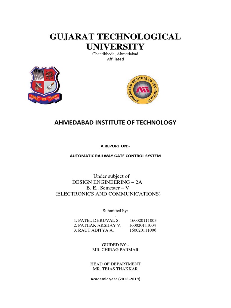 Automatic Railway Gate Control System Project | PDF | Transport