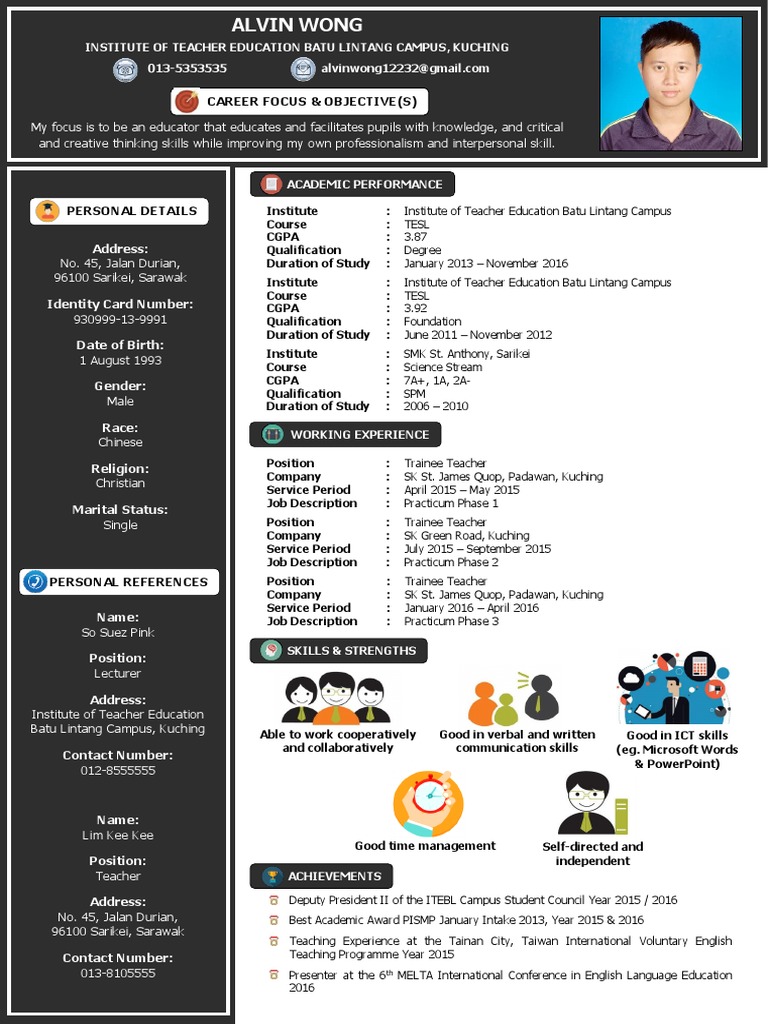 Resume SPP | PDF | Teacher Education | Teachers