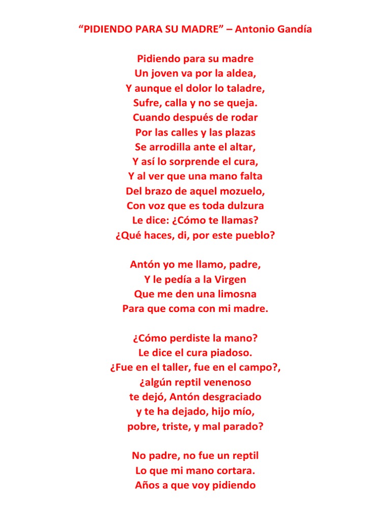 Redención y sacrificio filial | PDF