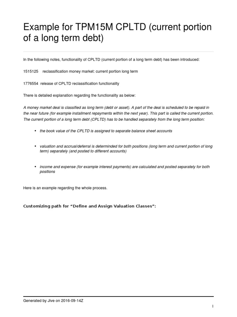 CPLTD | PDF | Debt | Valuation (Finance)