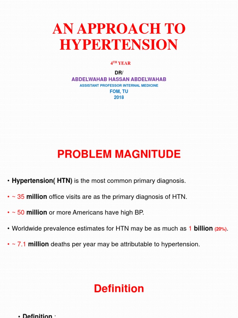Understanding Hypertension Management | PDF | Hypertension | Blood Pressure
