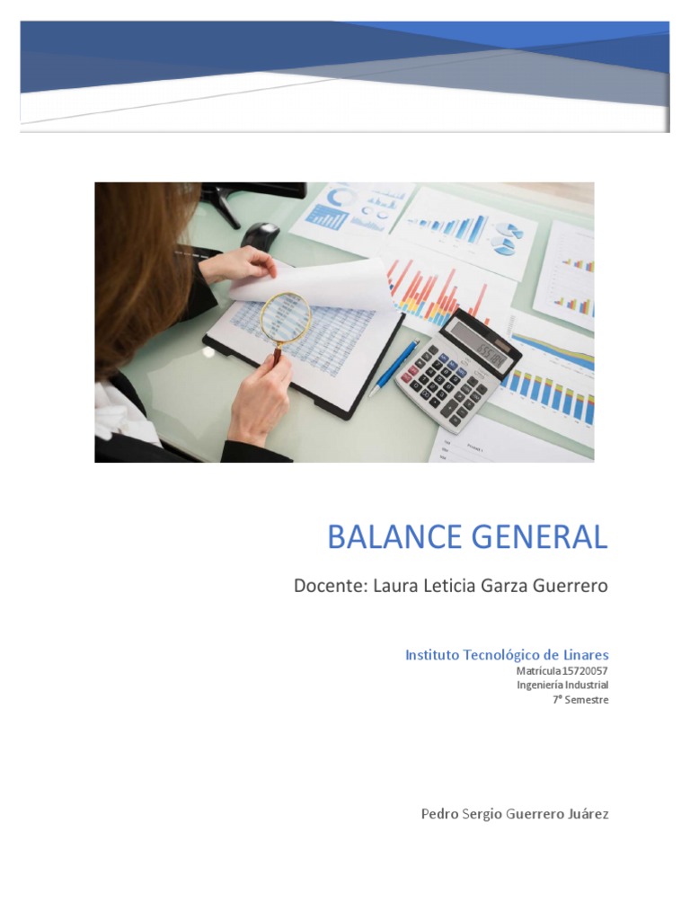 Balance General | PDF | Contabilidad | Euro
