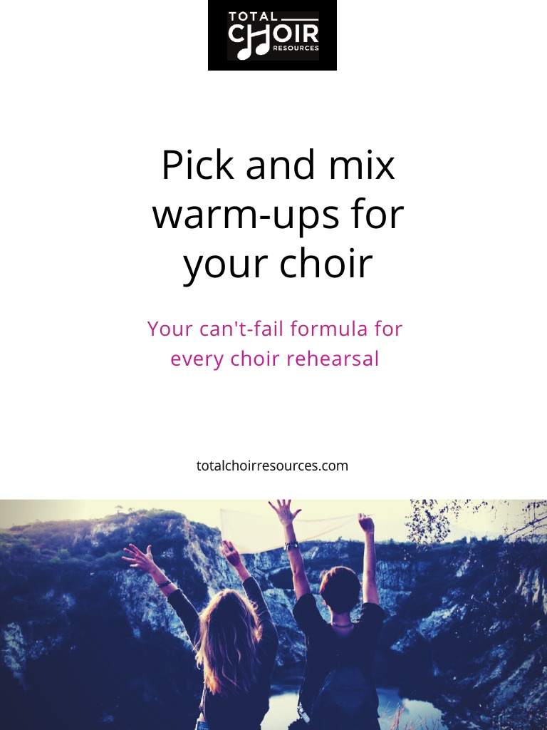 Total Choir Warmups Pdf Singing Scale Music