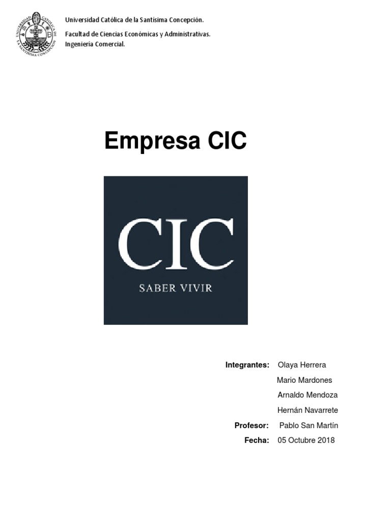 Primer Avance Final Compañias Cic Chile | PDF | Liquidez de mercado | Capital de trabajo