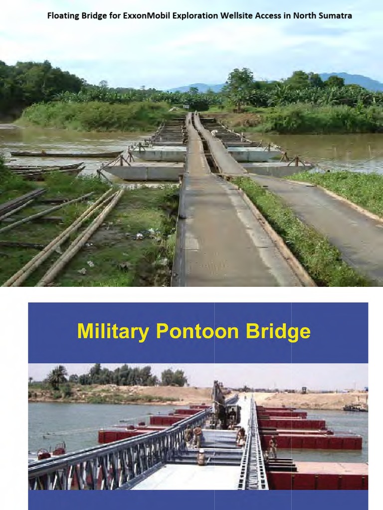 Floating Pontoon Bridges | PDF | Deck (Ship) | Elevator