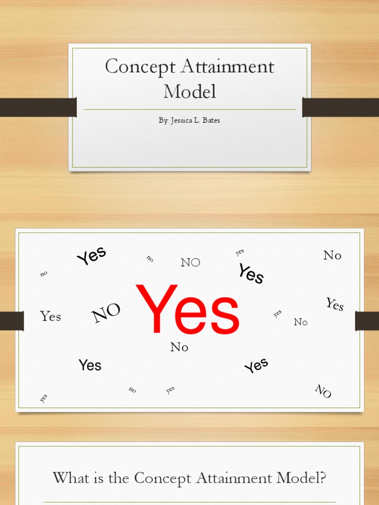 Concept Attainment Model | PDF | Concept | Learning