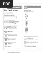 Chemistry - Chapter 3 Study Guide | PDF | Mixture | Chemical Substances