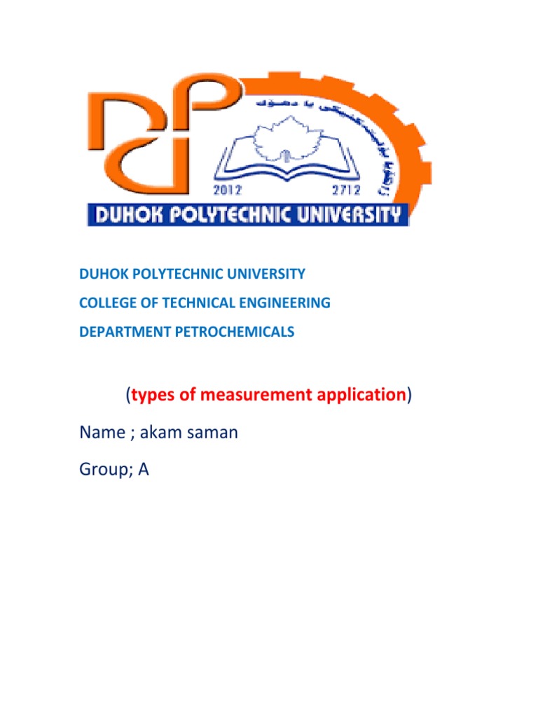 Duhok Polytechnic University | PDF | Shear Stress | Flow Measurement