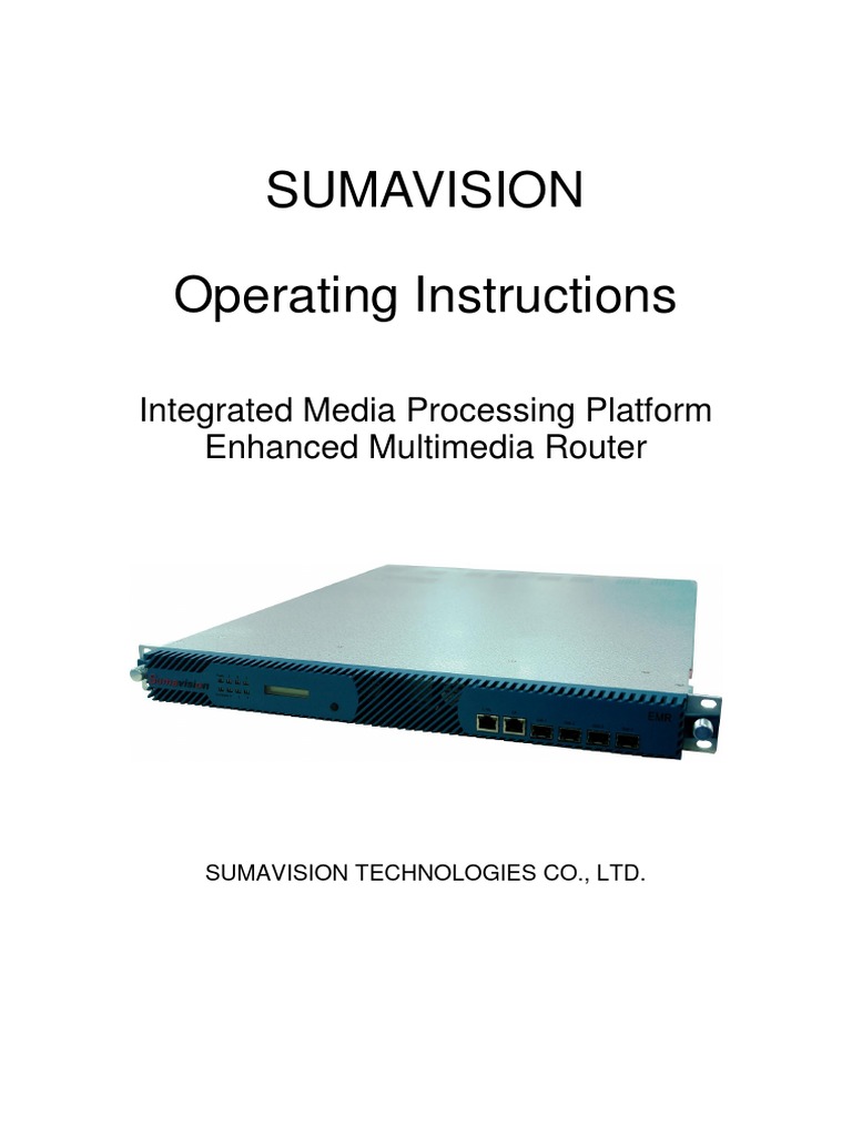 EMR3.0 Operation Manual V1.5 PDF | PDF | Ip Address | Modulation