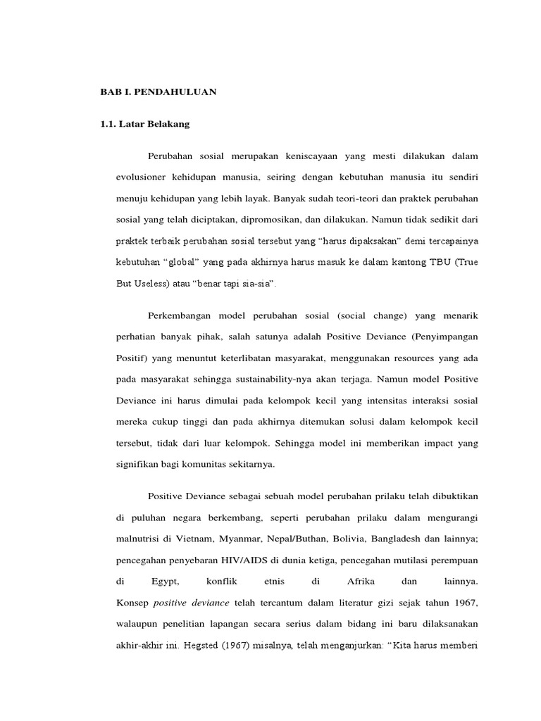 Positive Deviance | PDF