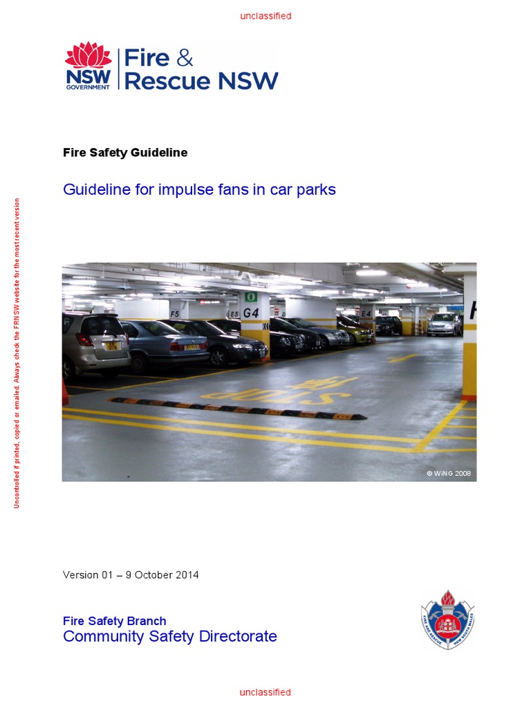 Impulse Fans in Carparks | PDF | Ventilation (Architecture) | Fire ...