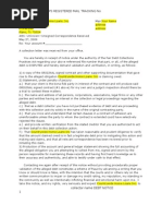 Debt Validation Request Template | PDF | Government | Government ...