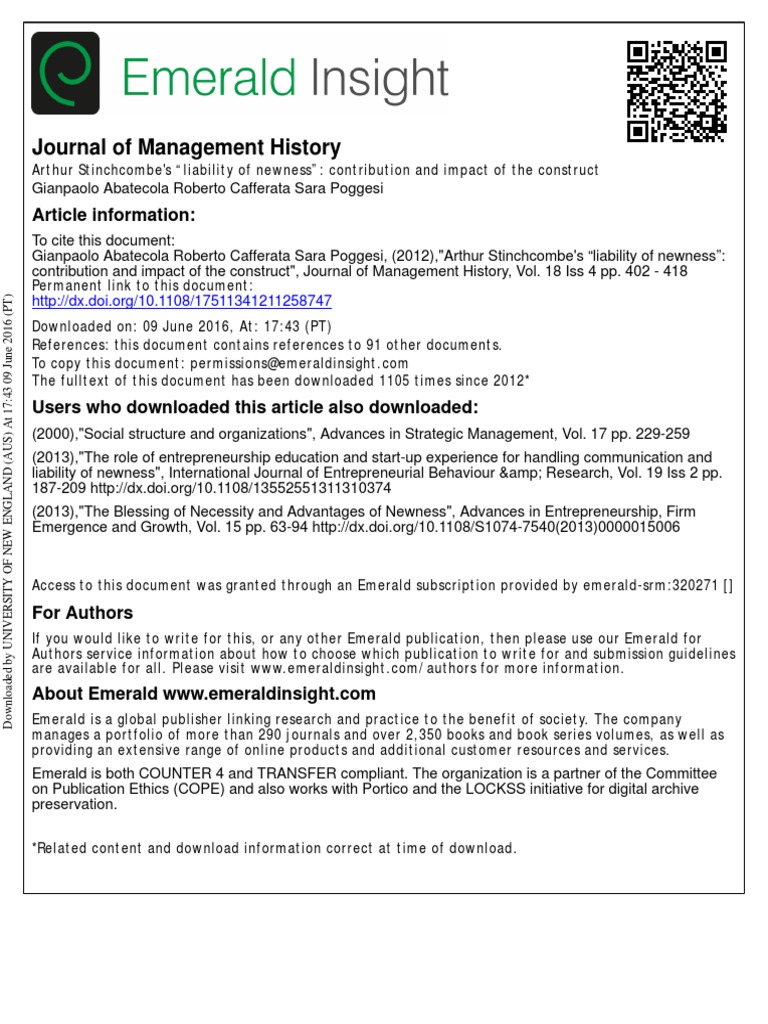 Journal of Management History Volume 18 Issue 4 2012 [Doi 10.1108 ...