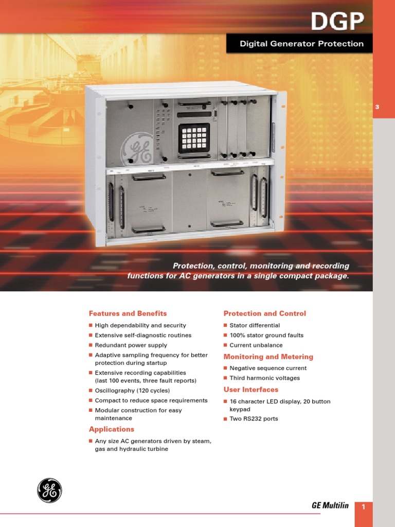 DGP PDF | PDF | Relay | Power Supply