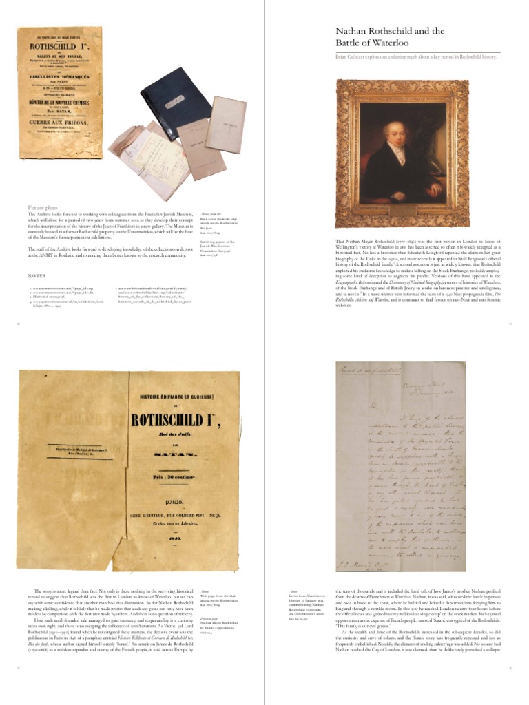 Nathan and Waterloo | PDF | Rothschild Family | Arthur Wellesley