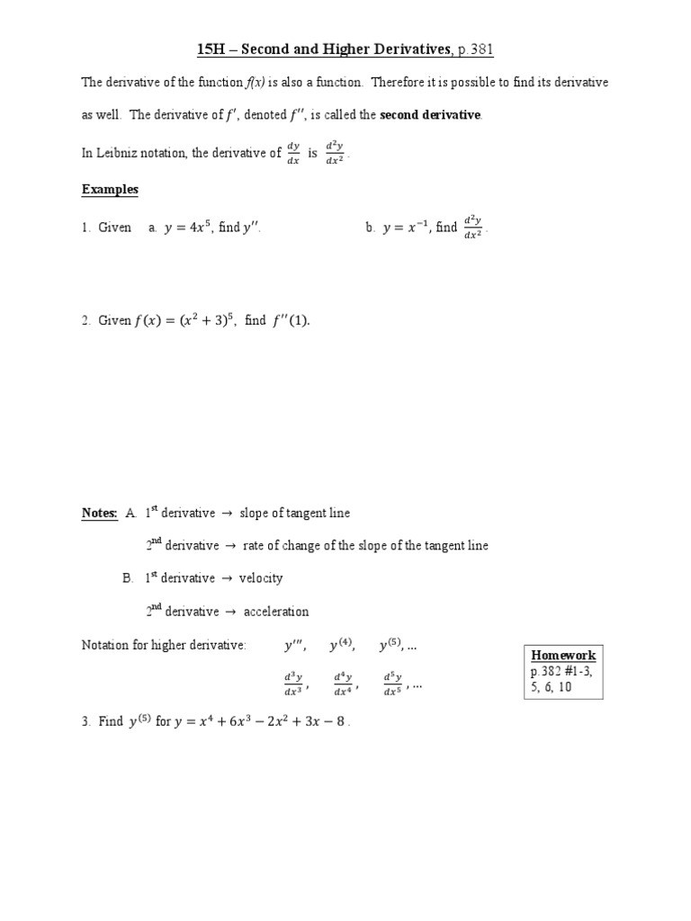 Second Derivatives with NumPy | PDF | Derivative | Theoretical Physics