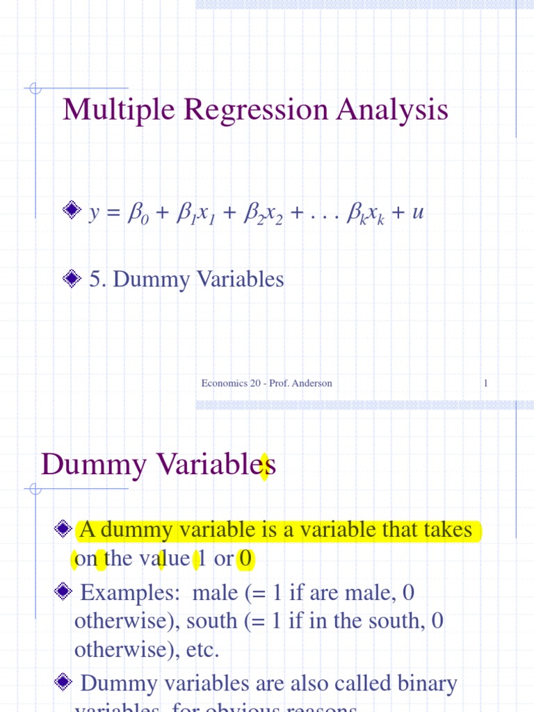 Chapter 7 PDF | PDF | Dummy Variable (Statistics) | Scientific Modeling