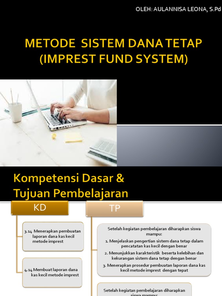 Laporan Dana Kas Kecil Metode Imprest | PDF