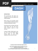 Quickdash: Quickdash Disability/Symptom Score (Sum of N Responses) - 1 ...