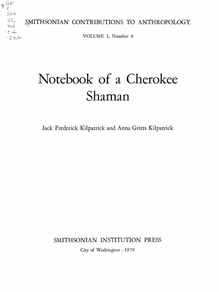 Cherokee Shaman Notebook | PDF | Shamanism | Cherokee