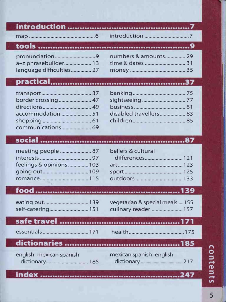Comprehensive Guide to Mexican Spanish | PDF