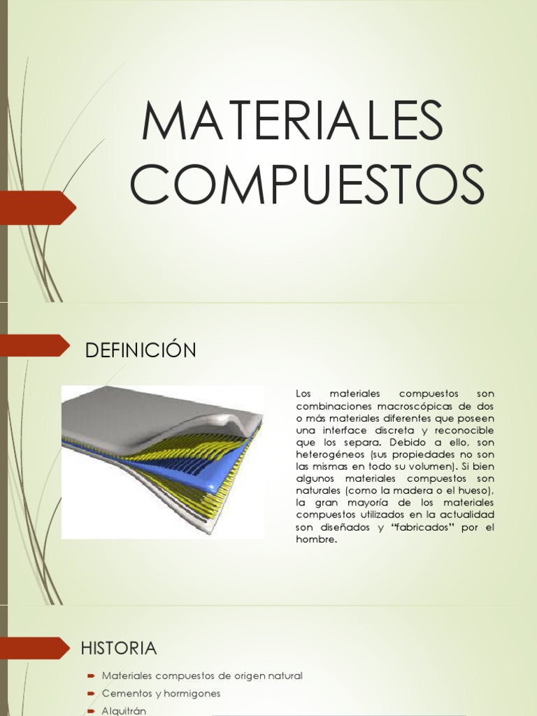 Materiales Compuestos | PDF | Material compuesto | Ciencias fisicas