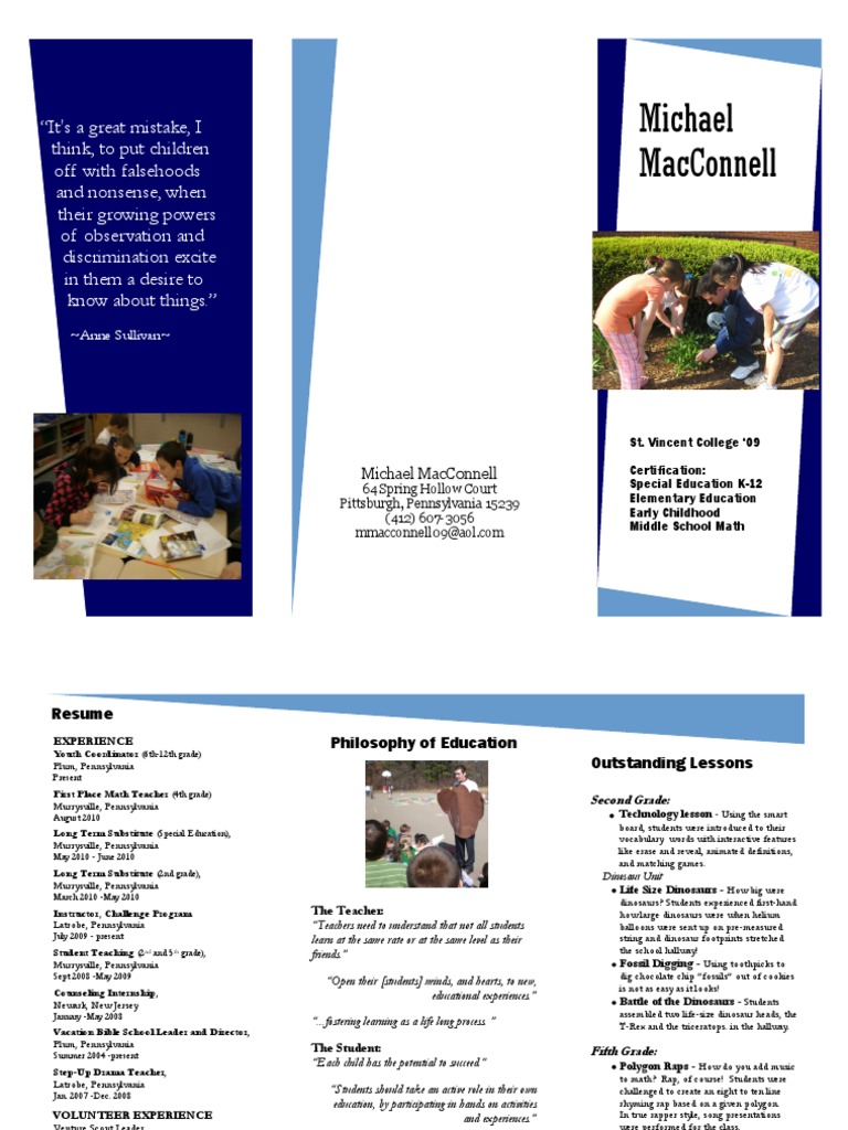 Waynesburg Pamphlet | PDF | Teachers | Behavior Modification