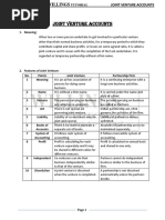 Joint Venture Accounting Overview | PDF | Joint Venture | Debits And ...