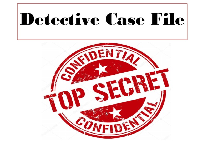 Detective Case File | PDF