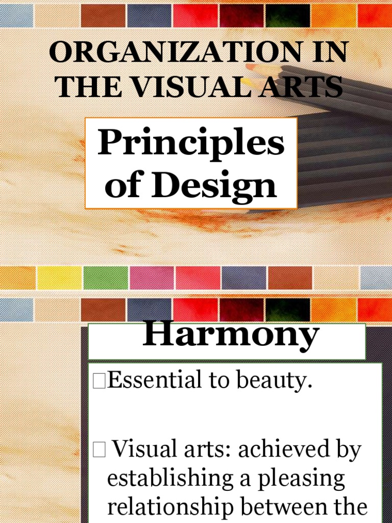 Organizationinthevisualarts 140119074726 Phpapp01 | PDF | Composition ...