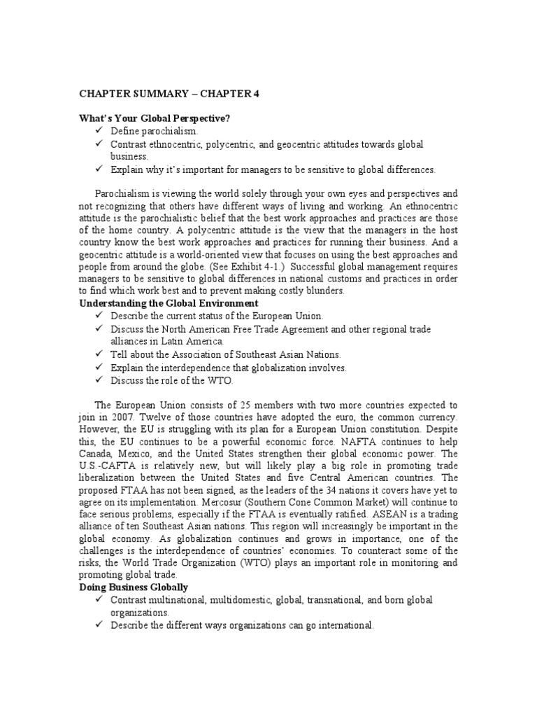 Chapter 4 Introduction To Management Pearso | PDF | European Union ...