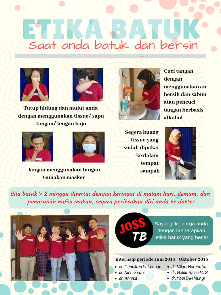 Poster Etika Batuk | PDF