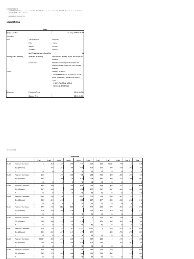 Correlations: Notes | PDF | Correlation And Dependence | Areas Of ...