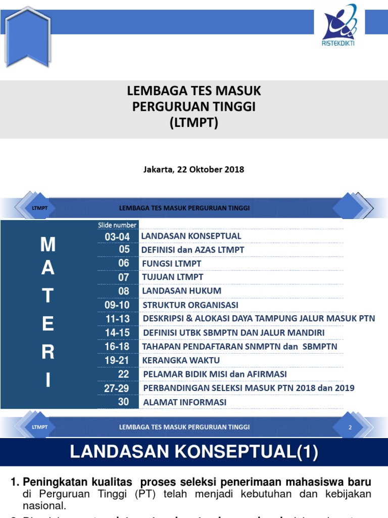 Paparan LTMPT - 221018 | PDF