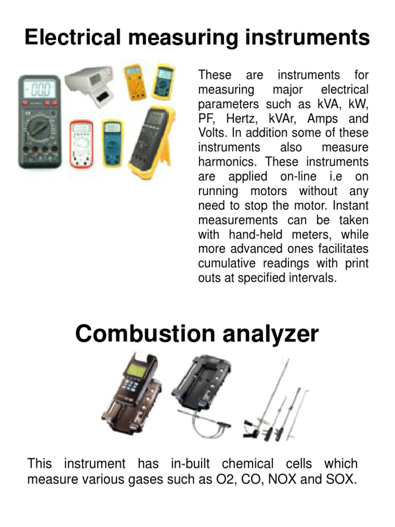 Electrical Measuring Instruments | PDF | Measuring Instrument | Flow Measurement