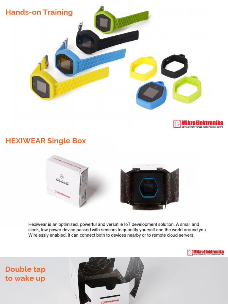 Hexiwear IoT Device Overview | PDF | Analog To Digital Converter ...