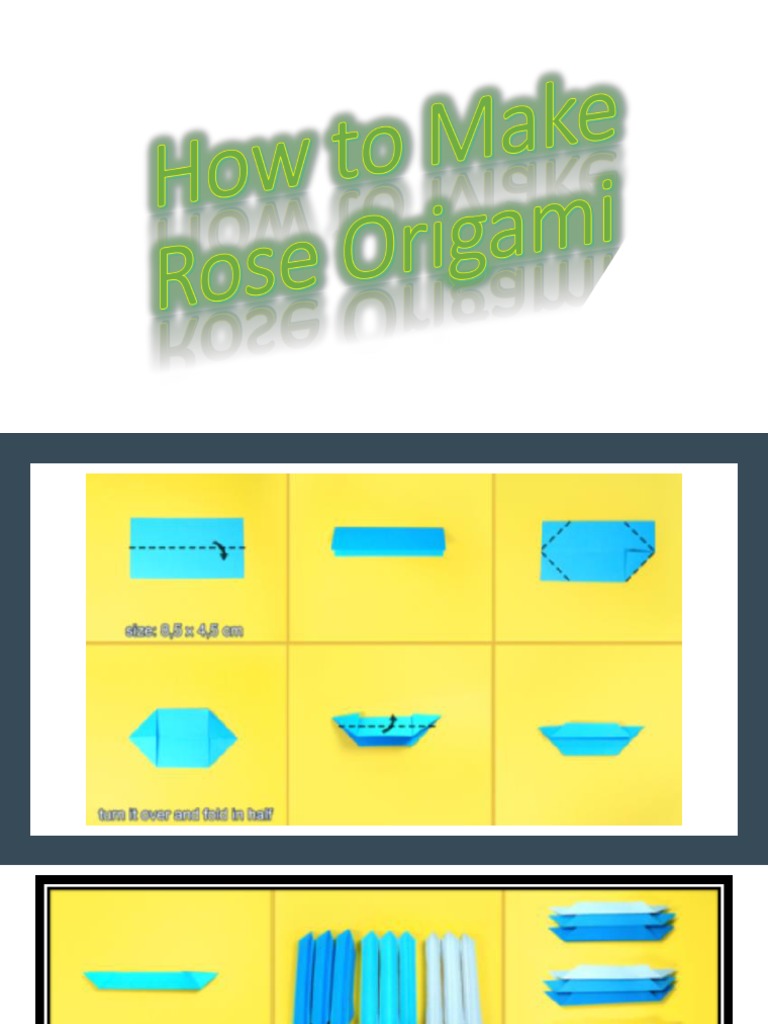 Origami Performance Task | PDF