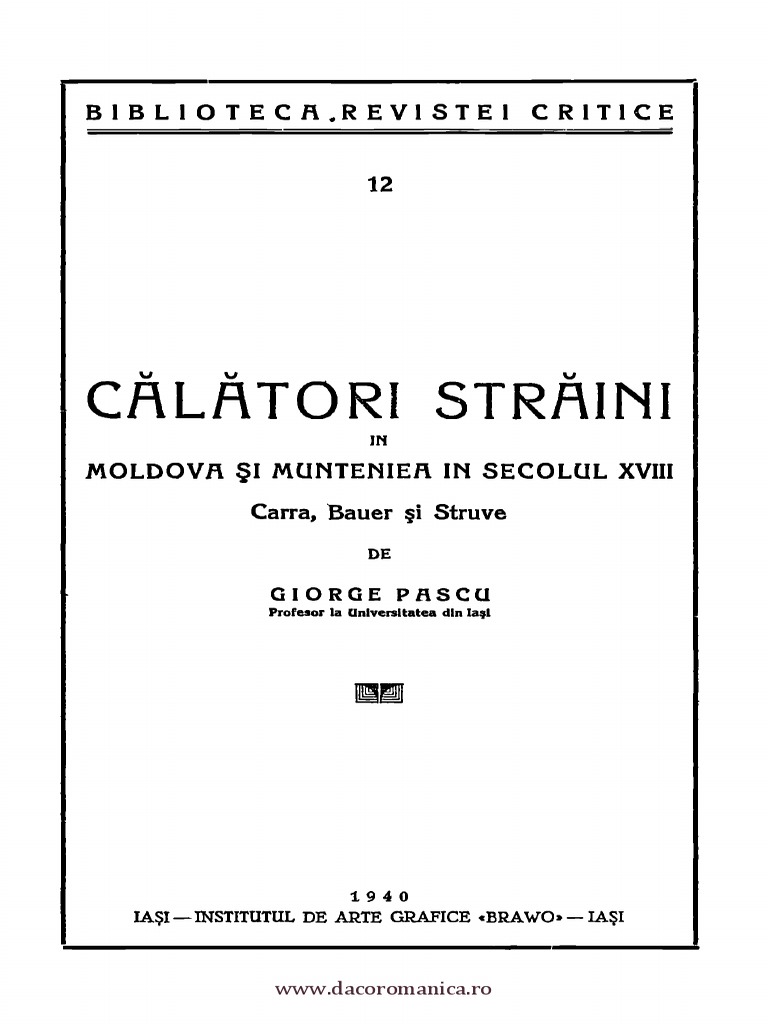 Calatori Straini - Mold - Munt - Sec18 PDF | PDF